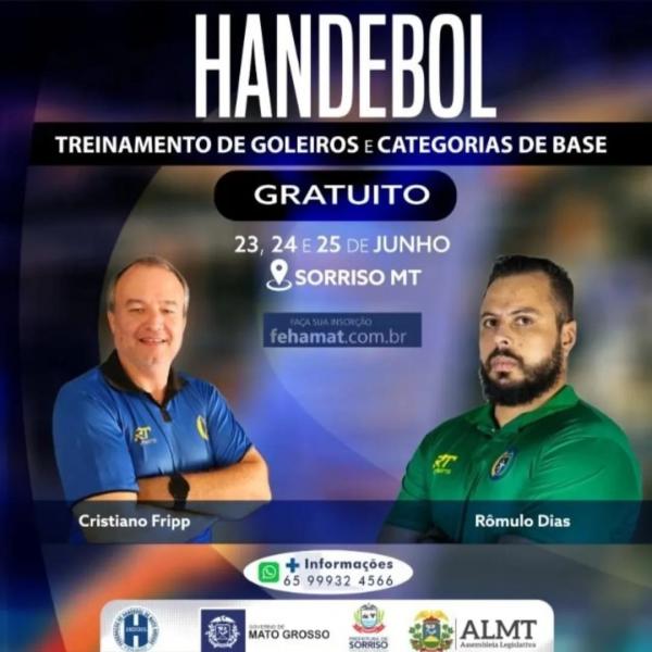 Handebol de Sorriso recebe dois importantes cursos de handebo...